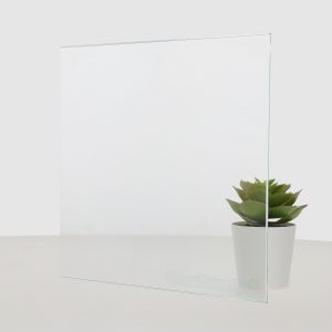 Standard clear glass, custom made