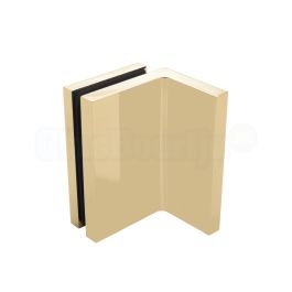 Flamea+ shower glass clamp 8194 glossy gold