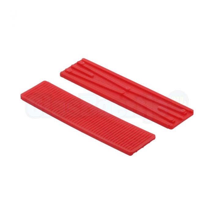Glazing blocks 24 x 3 mm, red, per 100 pieces
